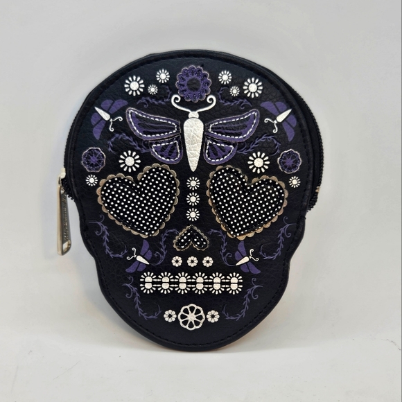 Loungefly | Bags | Loungefly Sugar Skull Coin Pouch | Poshmark